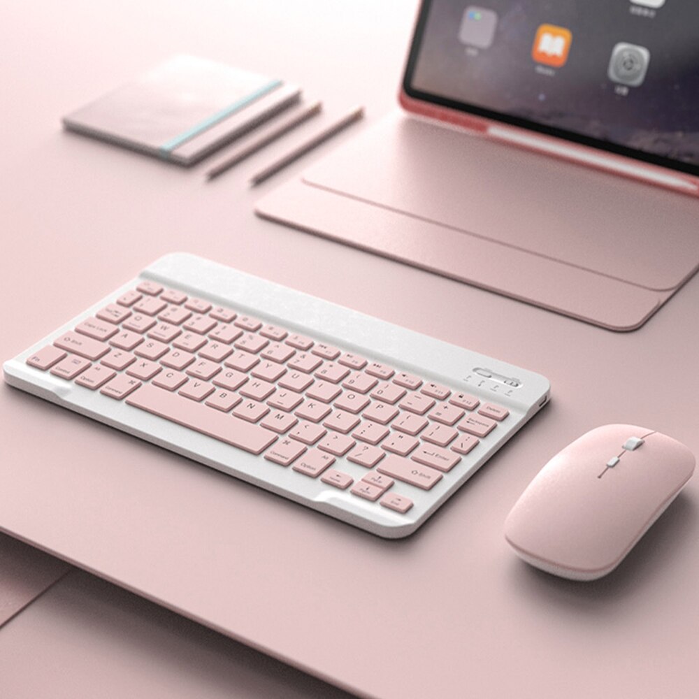 Keyboard Mouse Combos Bluetooth Ultra-thin Portabl... – Grandado