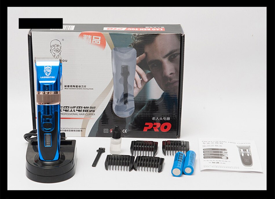 LED Electric Hair Clipper Rechargeable Low Noise H... – Grandado
