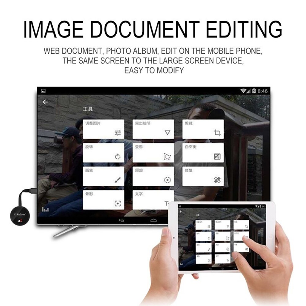 Mirascreen g7 plus tv stick 2.4/5g trådløs hdmi d... – Grandado