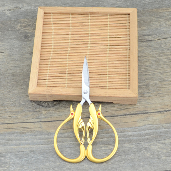 1PCS Vintage Steel Swan Shaped Tailor's Scissors S... – Grandado