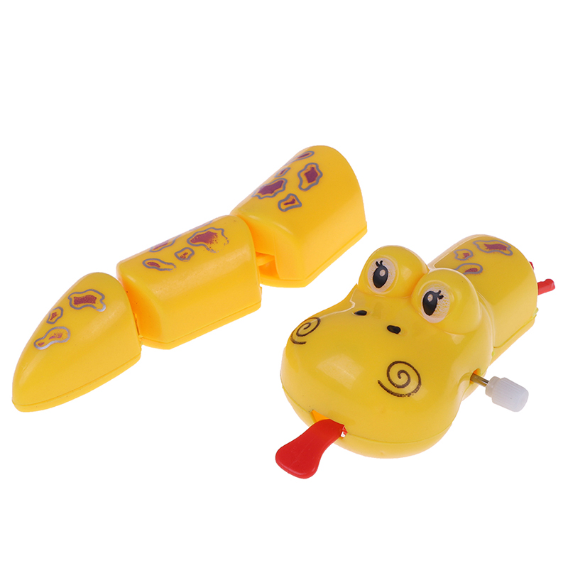 Children Kids Classic Plastic Snake Shape Wind Up ... – Vicedeal