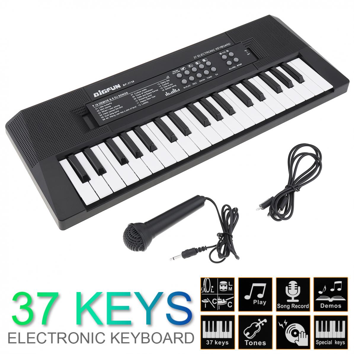 Electronic Keyboard Piano 37 Keys Digital Music Ke... – Vicedeal