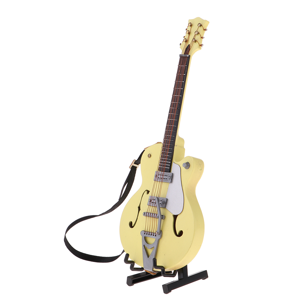 1/6 Wooden Mini Guitar Musical Instruments Model W... – Vicedeal