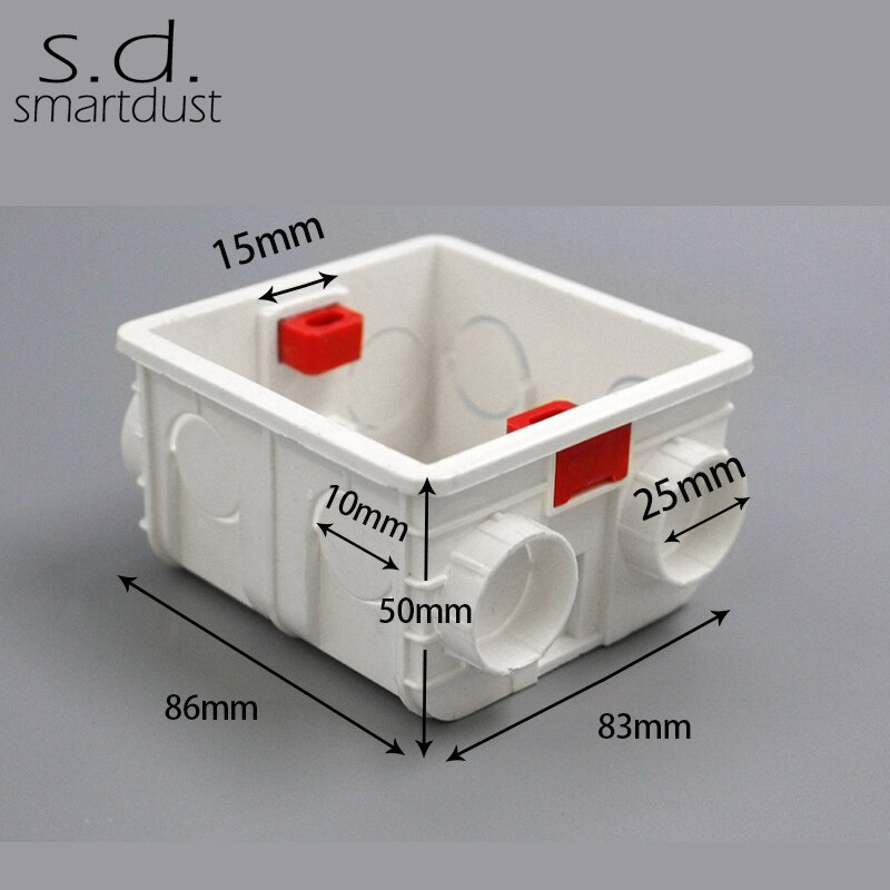 Smartdust Adjustable Mounting Box Internal 86mm*83... – Grandado