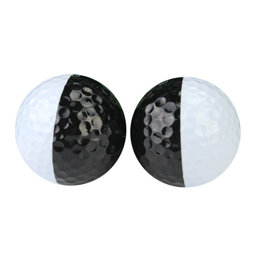 Suzakoo Double color ball practice golf ball two l... – Grandado