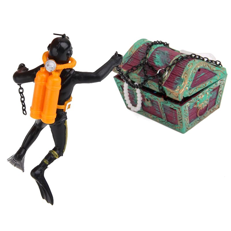 treasure Treasure hunter Diver Decoration for Aqua... – Grandado
