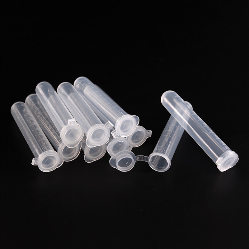 10pcs/set 10ML Micro Centrifuge Test Tube Clear Pl... – Grandado