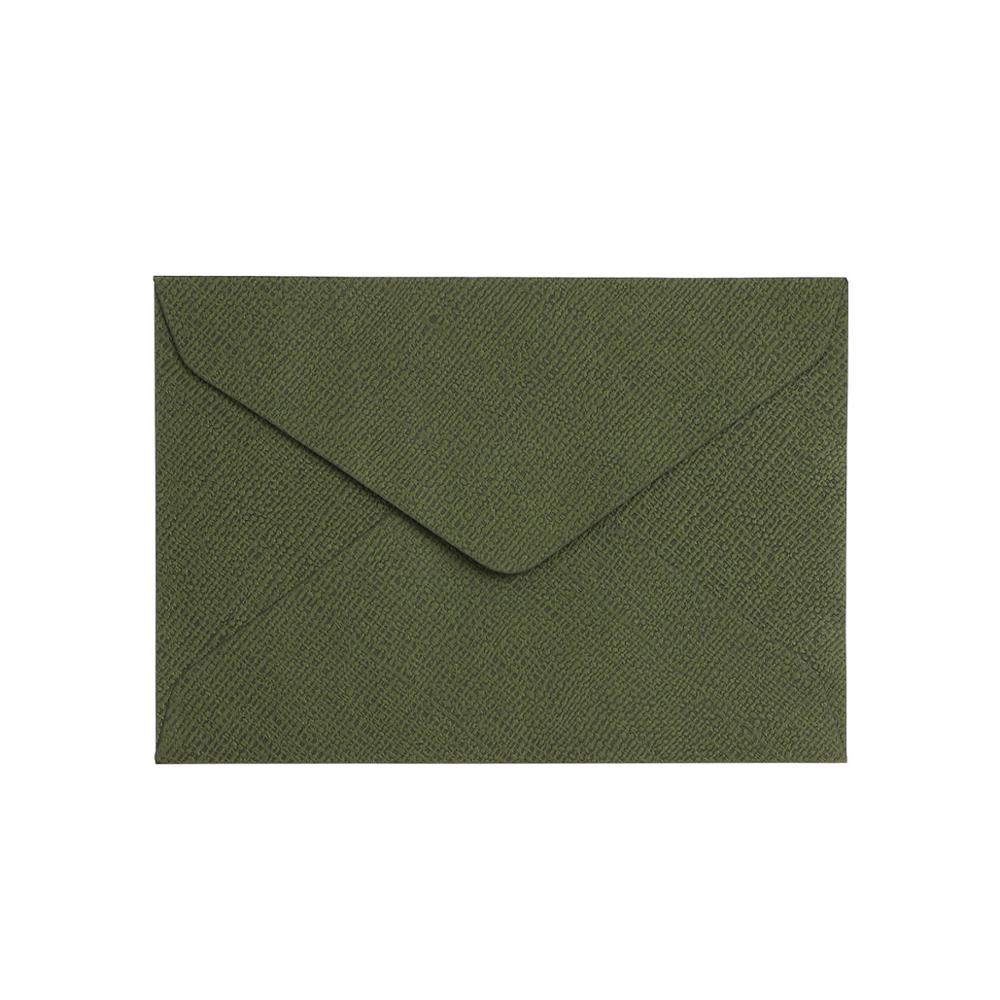 10 st/set retro färgade blanka kraftpapper kuvert fest inbjudan kuvert ...