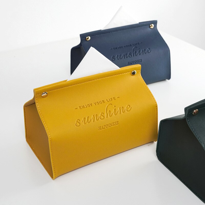 Leder Tissue Box Auto Wc Pumpen Box Kreative Lager... – Grandado