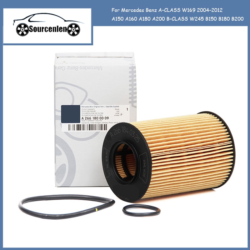 Oil Filter A2661800009 for Mercedes Benz A-CLASS W... – Grandado