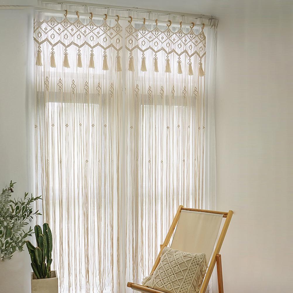 Tapiz de macramé cortina cuarto de niños Puerta de... – Grandado