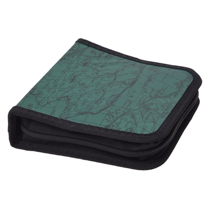40 Disc Map CD DVD Storage Holder Sleeve Case Box ... – Grandado