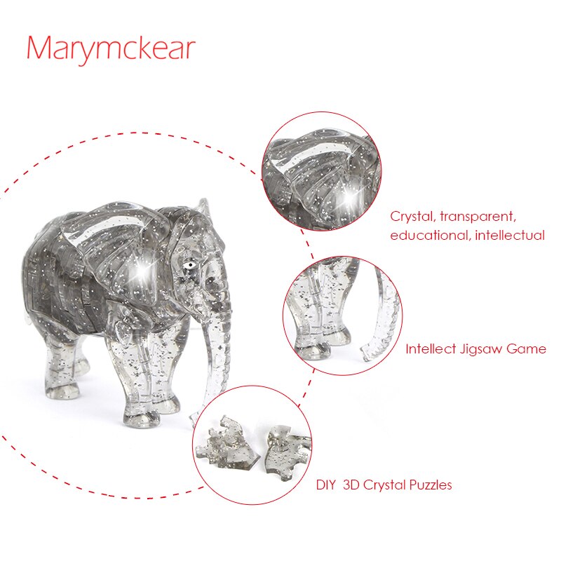 Assemble Type Puzzle 41 pcs/set Jigsaw Animals Puz... – Grandado