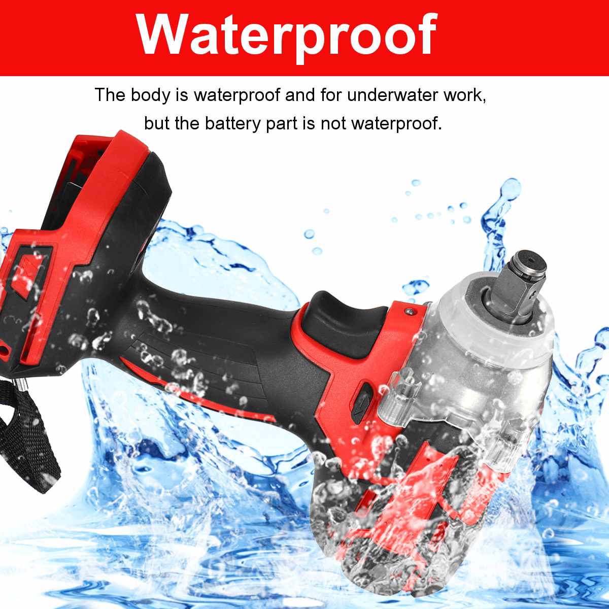 2 IN 1 18V 800Nm Torque Electric Wrench Brushless ... – Grandado