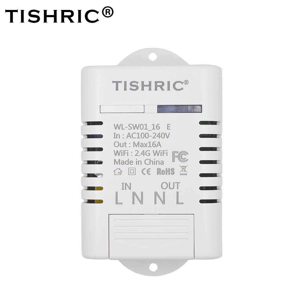 TISHRIC 16A Smart Home Automation Basic Draadloze ... – Vicedeal
