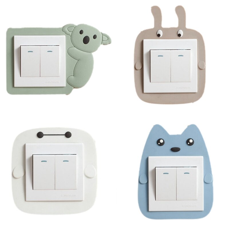 1Pc Leuke Creatieve Stopcontact Stickers Lichtgeve... – Vicedeal