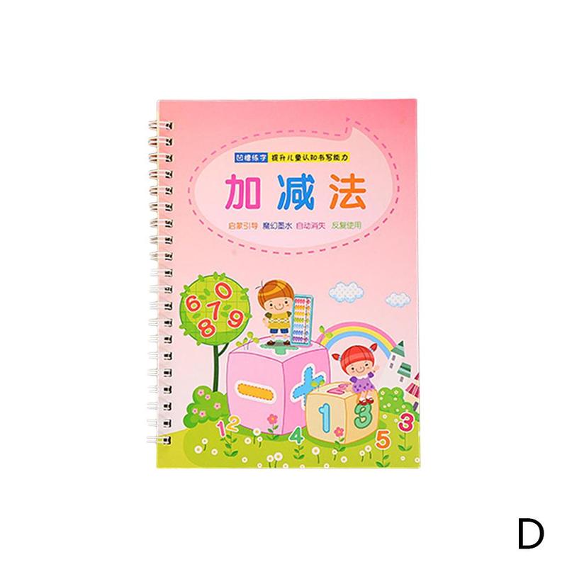 Writing Stickers Copybook Reusable English Copyboo... – Grandado