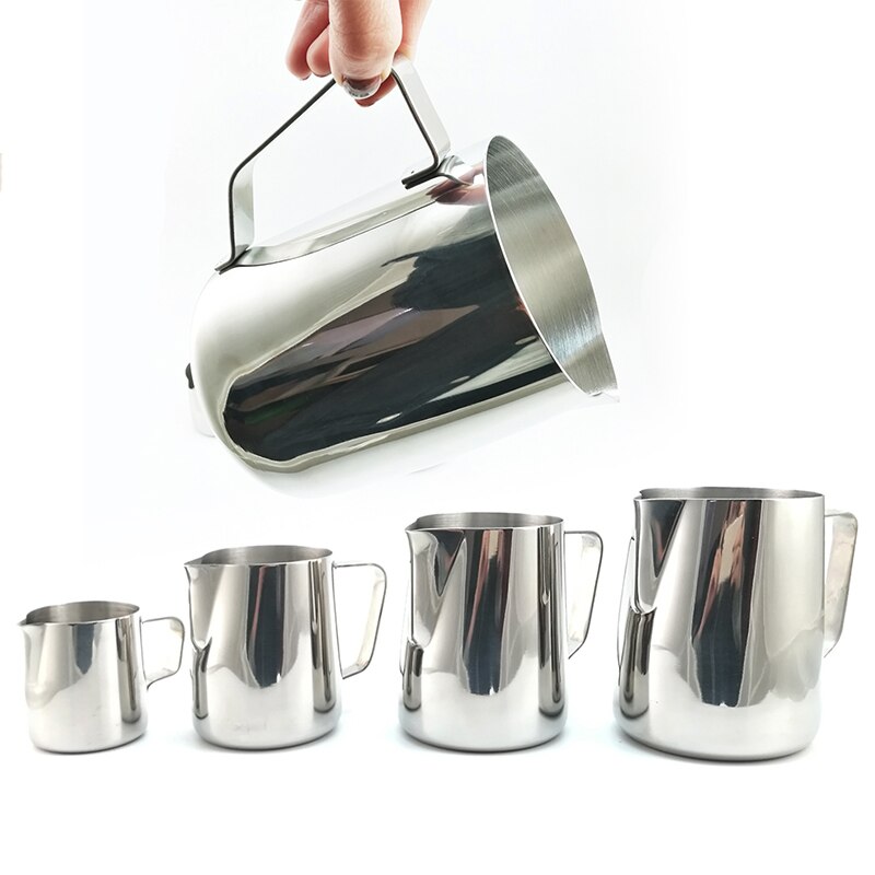 Stainless Steel Milk Foam Jug Coffee Pitcher Milk ... – Grandado