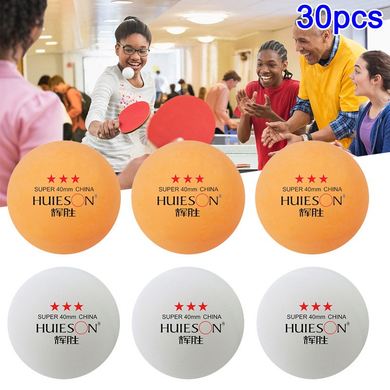 30pcs/set 3-Star Table Tennis Balls Pingpong Amate... – Vicedeal