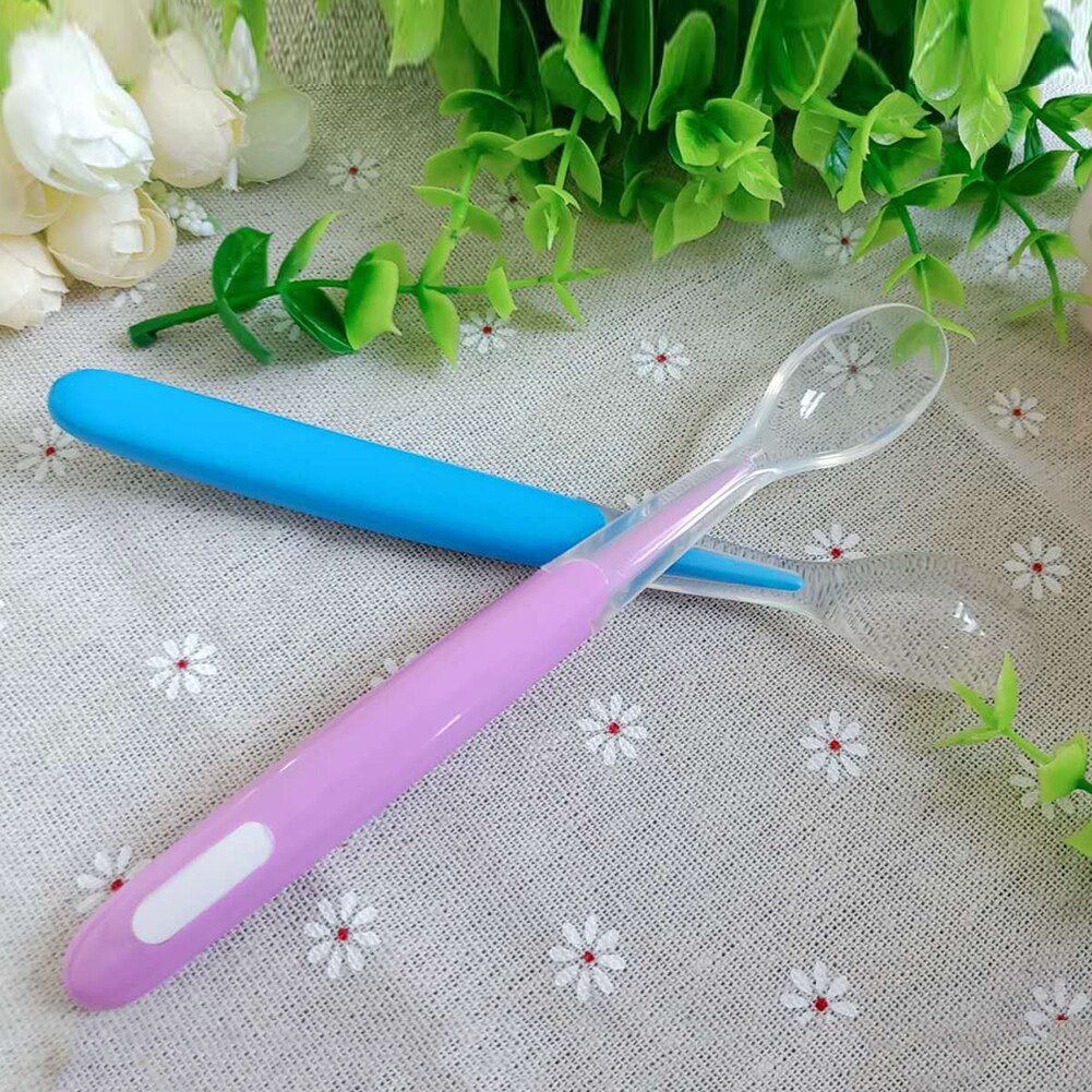 Infant Baby Silicone Soft Food Feeding Spoon Child... – Grandado
