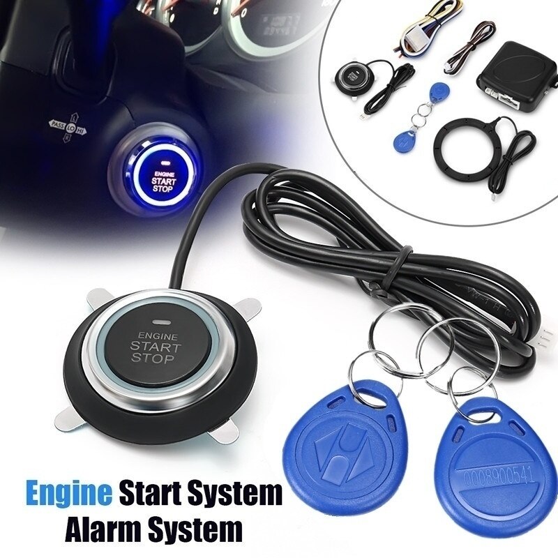 12V Universal Push Start Stop Button Smart Key RFI... – Vicedeal