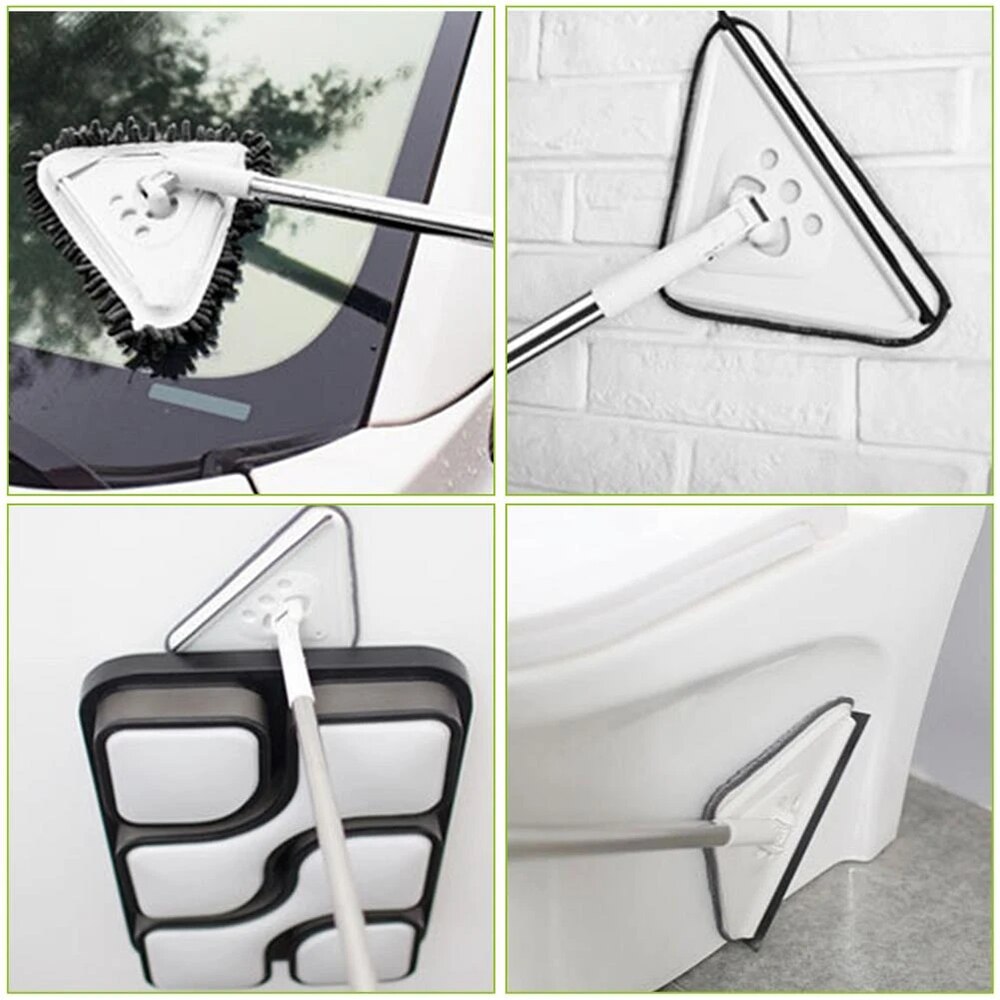 360Degree Cleaning Mop Retractable Telescopic Glas... – Grandado