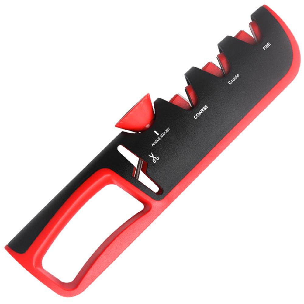 4in1 4 Stages Angle Adjustment Knife Sharpener Sci... – Grandado