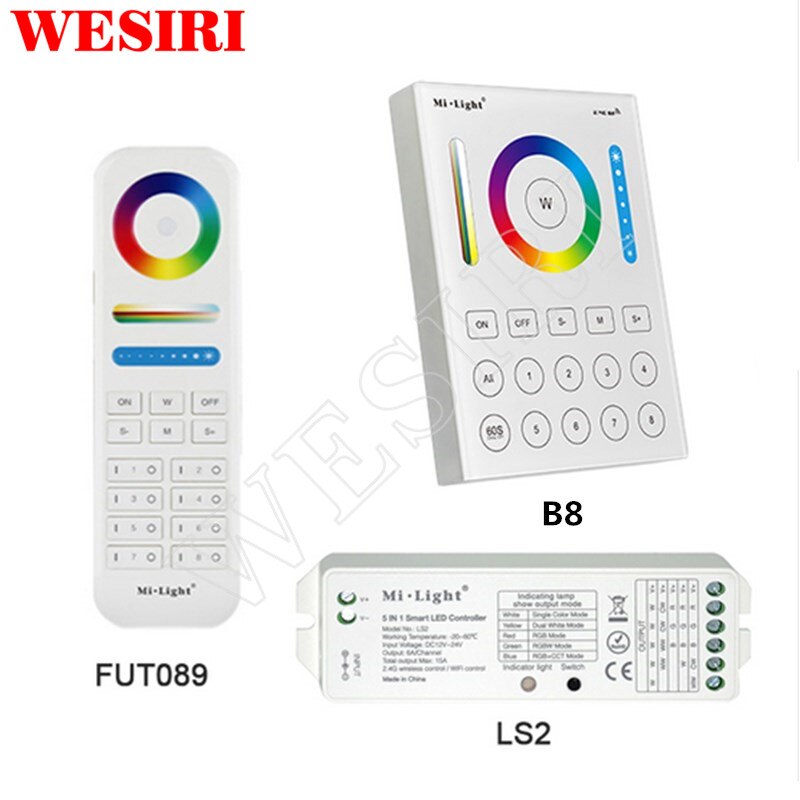Milight 2.4G Draadloze 8 Zone FUT089 RF Remote B8 ... – Vicedeal