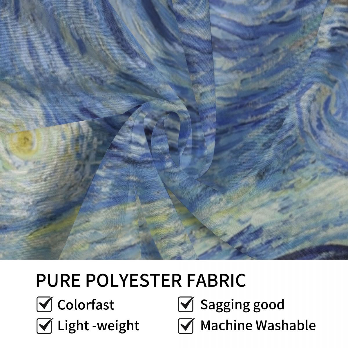 Starry Night Vincent Van Gogh Tapestry Wall Hangin... – Grandado