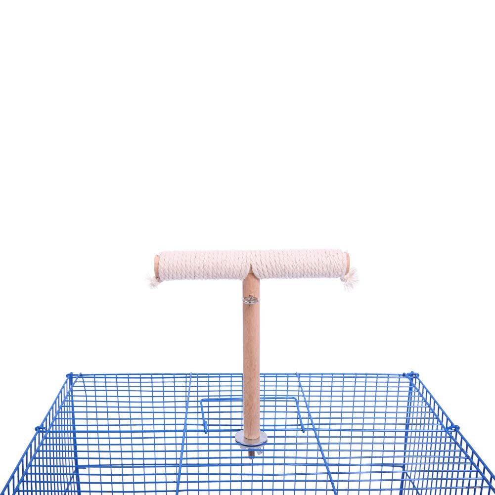 Parrot Birdcage Top T Perches Training Play Stand ... – Vicedeal