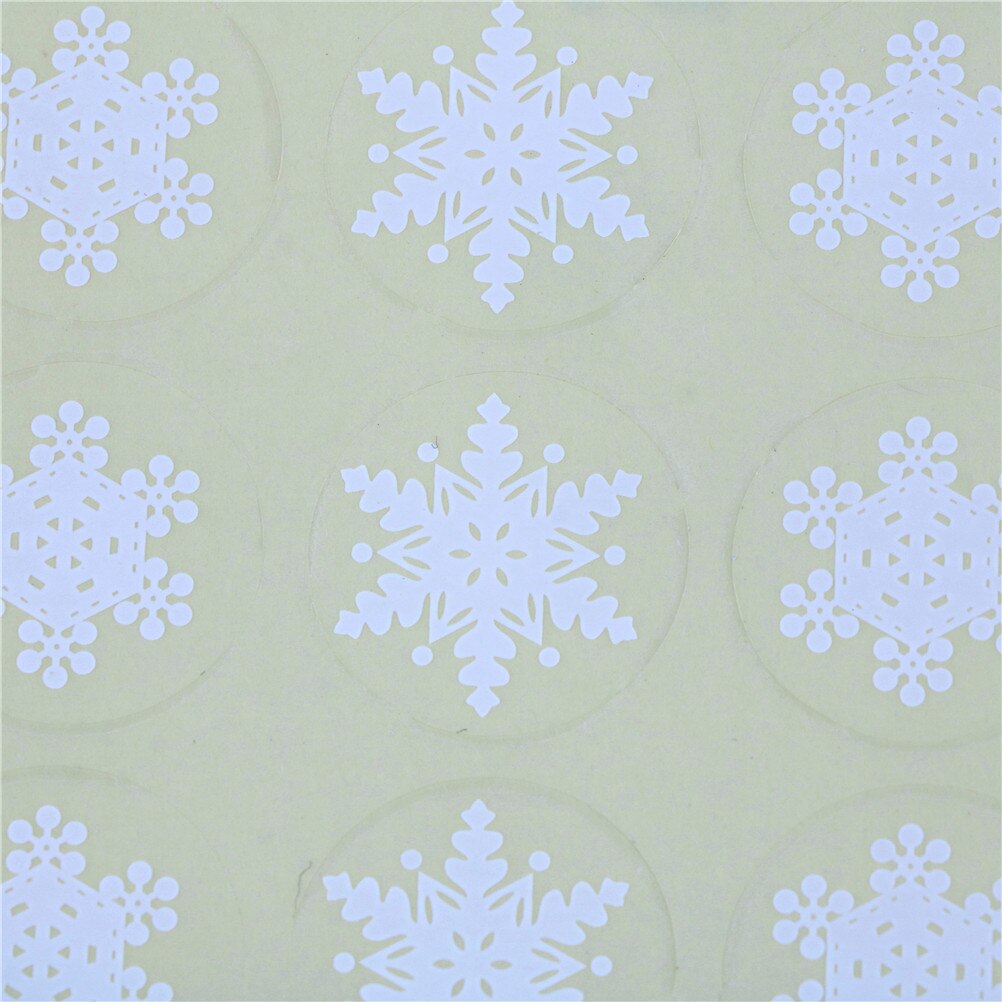 200pcs/10 sheets Snowflake PVC Clear Sticker Chris... – Grandado