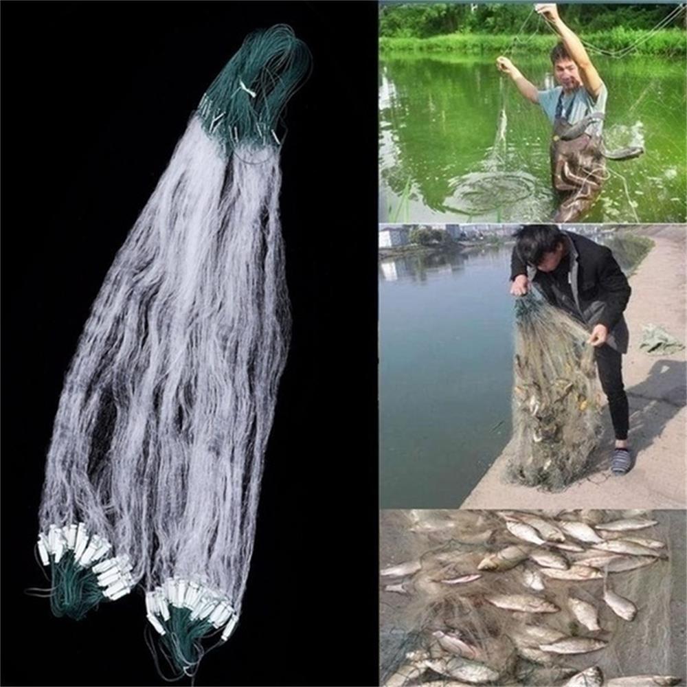 30m x 1.2m Fishing Net Single Mesh Nylon Durable F... – Grandado