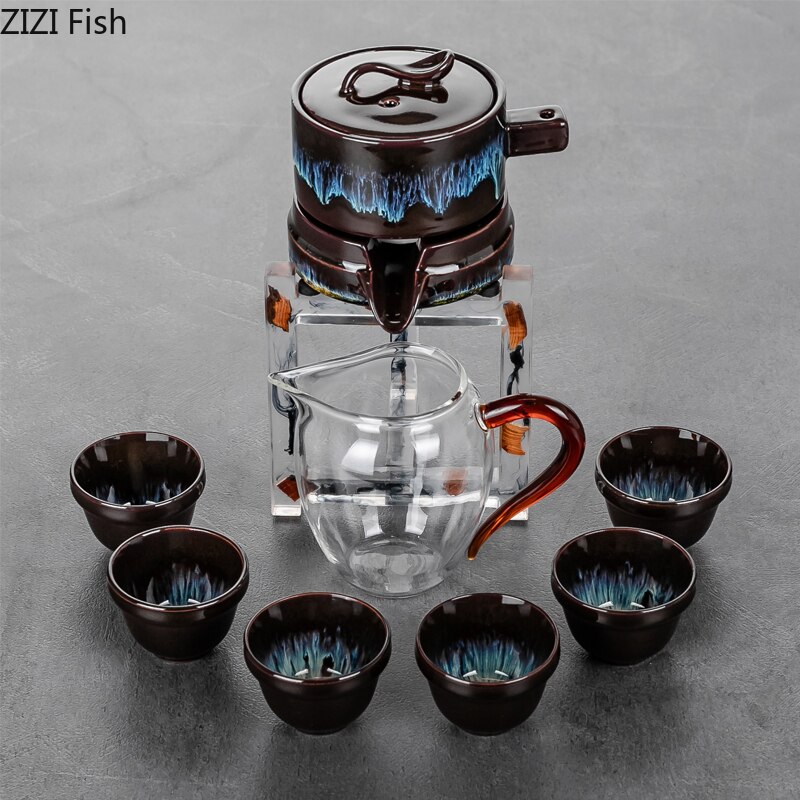 Chinese Tea Ceremony Ceramic Automatic Tea Set Por... – Grandado