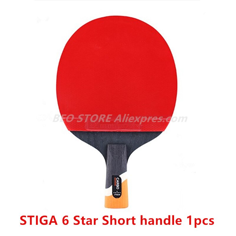 STIGA 6 Star Racket Offensive Carbon Original Stig... – Grandado