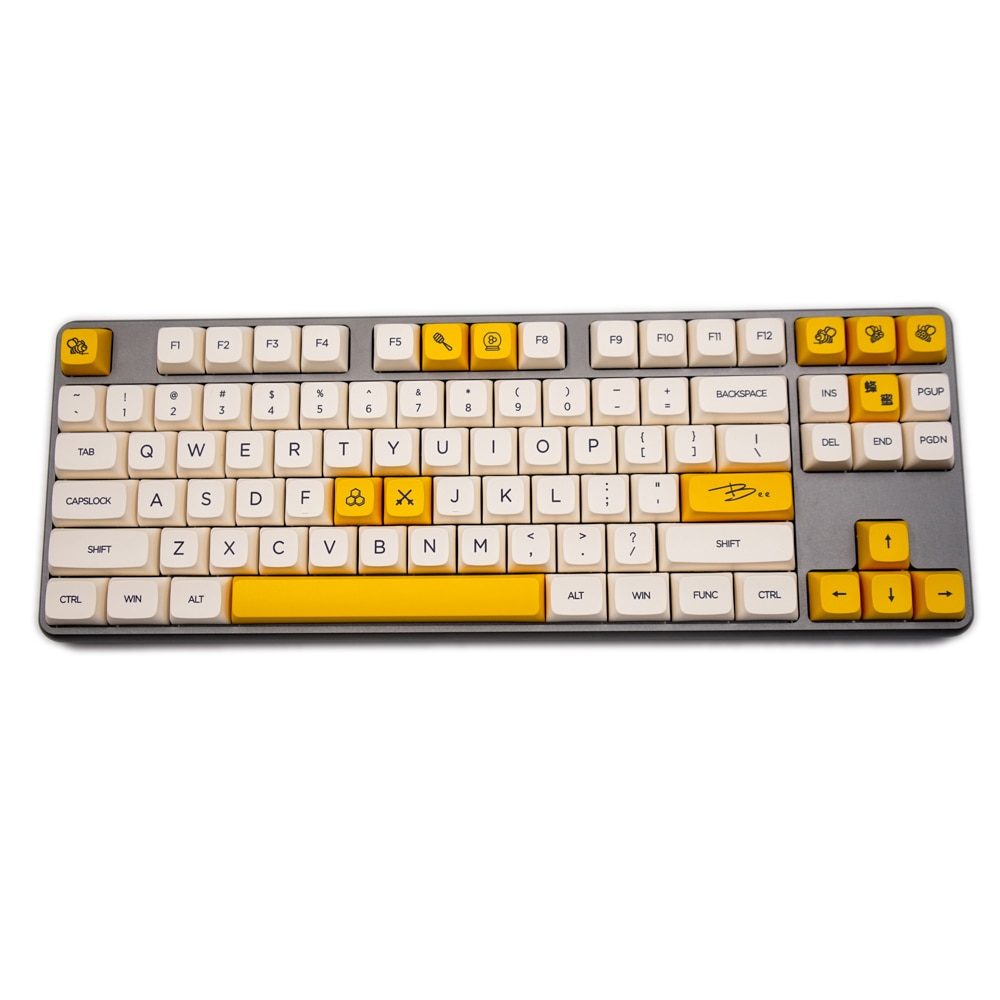 G-MKY BEE 138 XDA Keycaps PBT Dye-sublimated Keyca... – Grandado