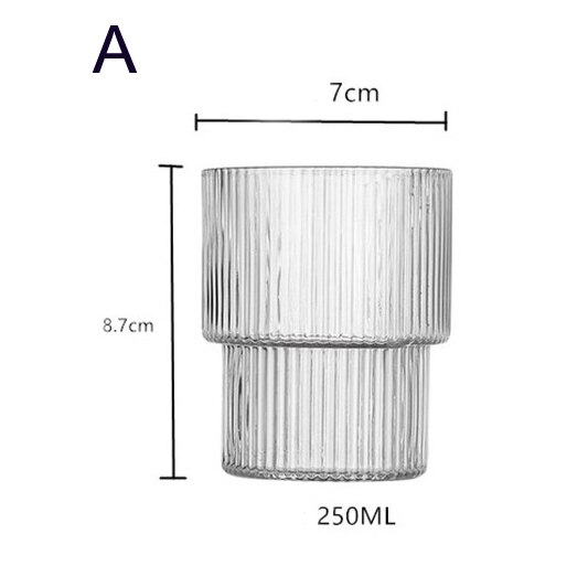 Aesthetic Round Caffe Latte Art Glass Mug Cappucci... – Vicedeal