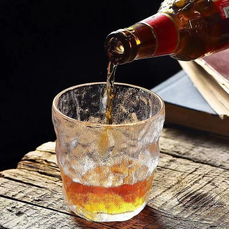 Household Glass Water Cup ins Wind Whiskey Cocktai... – Grandado
