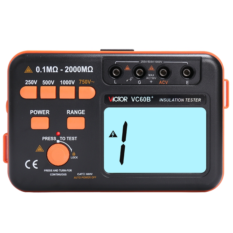Victor VC60B + Digital Isolatieweerstandstester Me... – Vicedeal