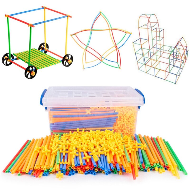 4D Space Straw Stitching Assembly Buliding Blocks ... – Vicedeal