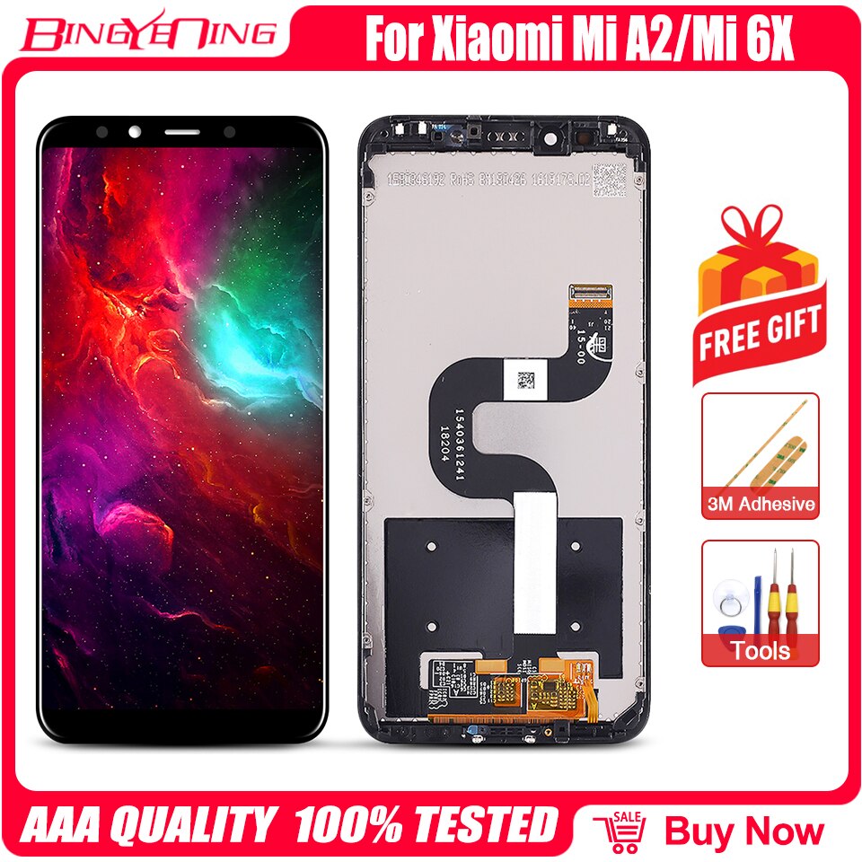 For 5.99" Original xiaomi Mi A2 LCD Screen Display... – Grandado