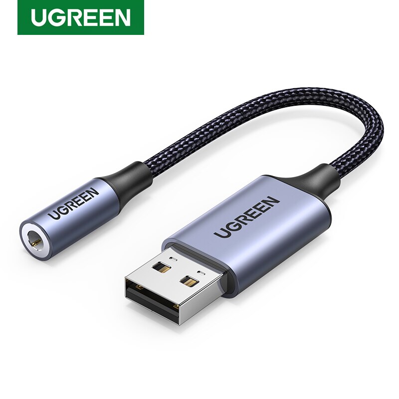 UGREEN Sound Card USB Audio Interface 3.5mm Sound ... – Vicedeal