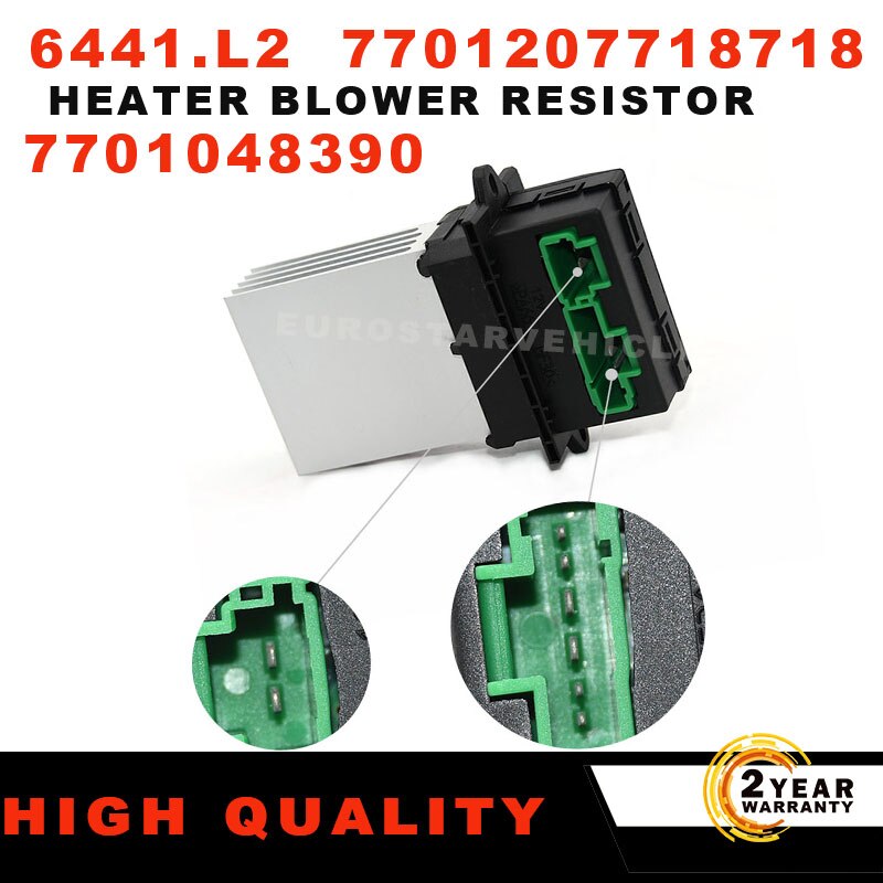 HEATER BLOWER RESISTOR FOR RENAULT SCENIC I SCENIC... – Grandado