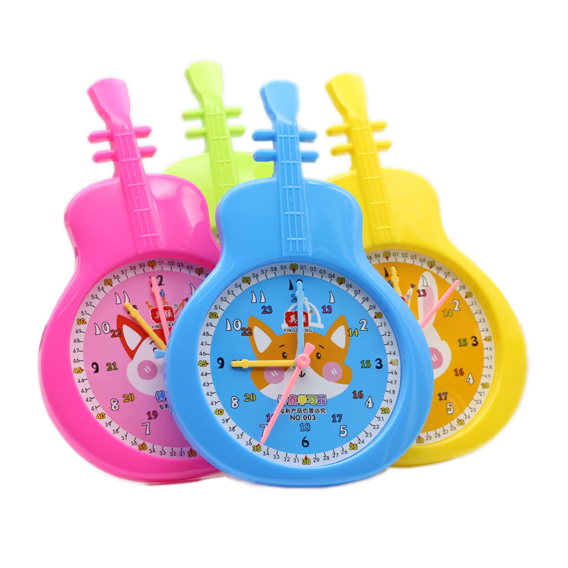 Kids Music Toys Learn To Tell Time Clock Model Tea... – Grandado
