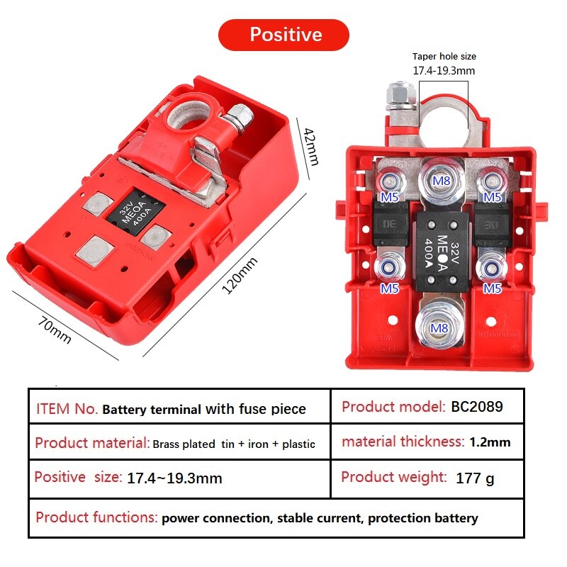 Car Battery Distribution Terminal Quick Release Pi... – Grandado
