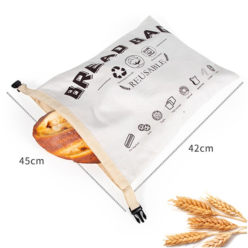 Bread Bags Extra Large Natural Unbleached Bread Ba... – Grandado