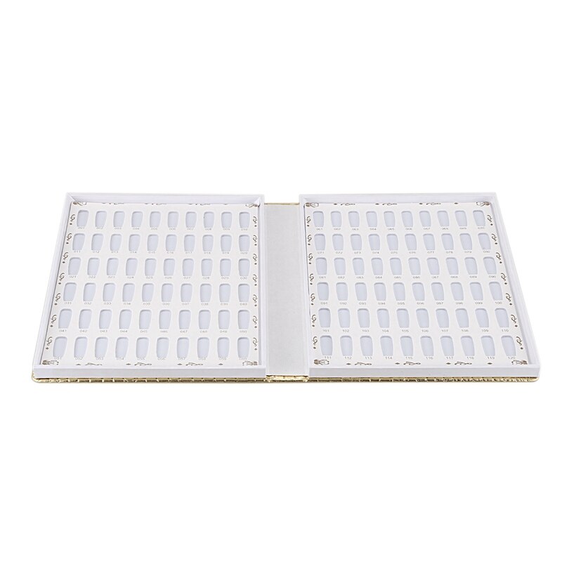 2X 120 Tips Nail Color Art Display Book Nail Polis... – Grandado