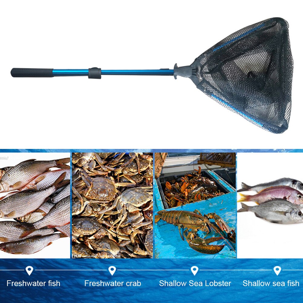 Fishing Net Retractable Telescopic Landing Net Alu... – Vicedeal