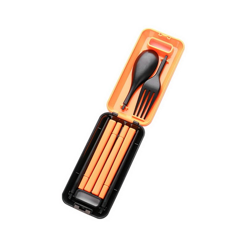 3 in 1 ABS Folding Dinnerware Cutlery Fork Chopsti... – Grandado