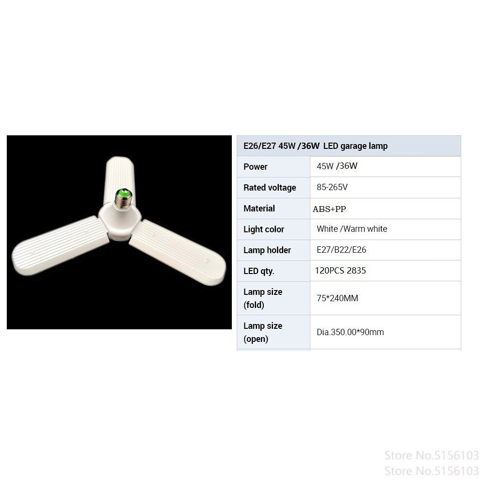 Hoge Helderheid Led Lamp 45W 60W E27 220V Thuis En... – Grandado