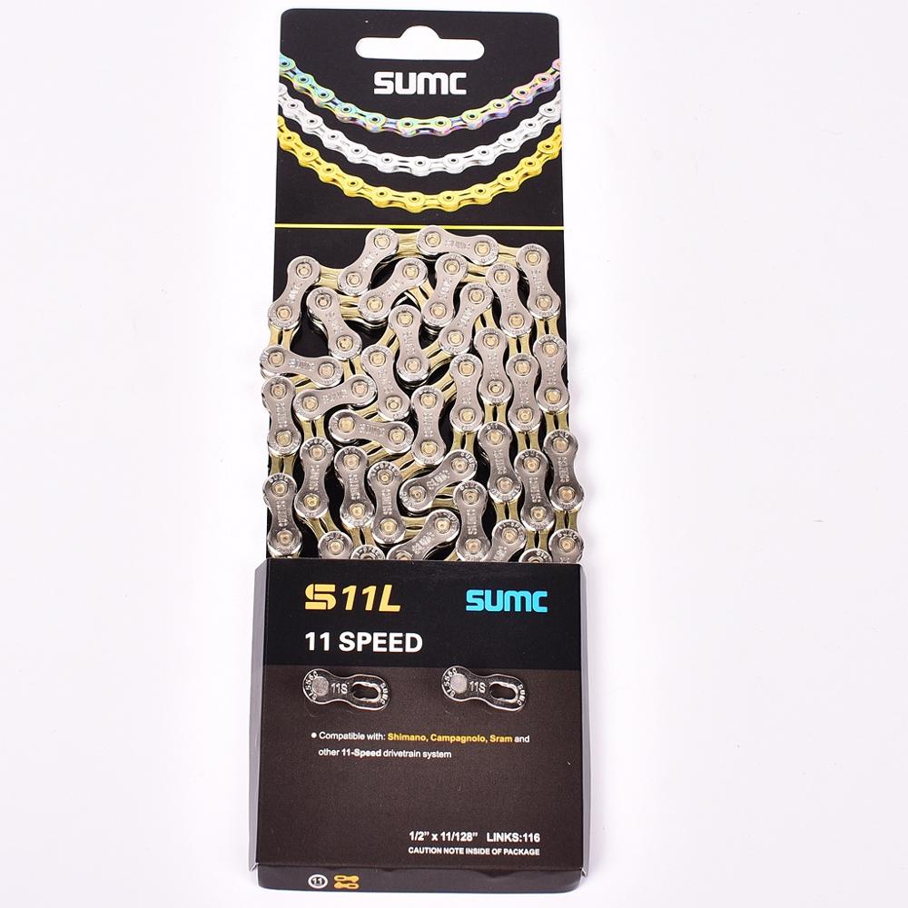 SUMC MTB Road bicycle chain Super light gold weigh... – Grandado